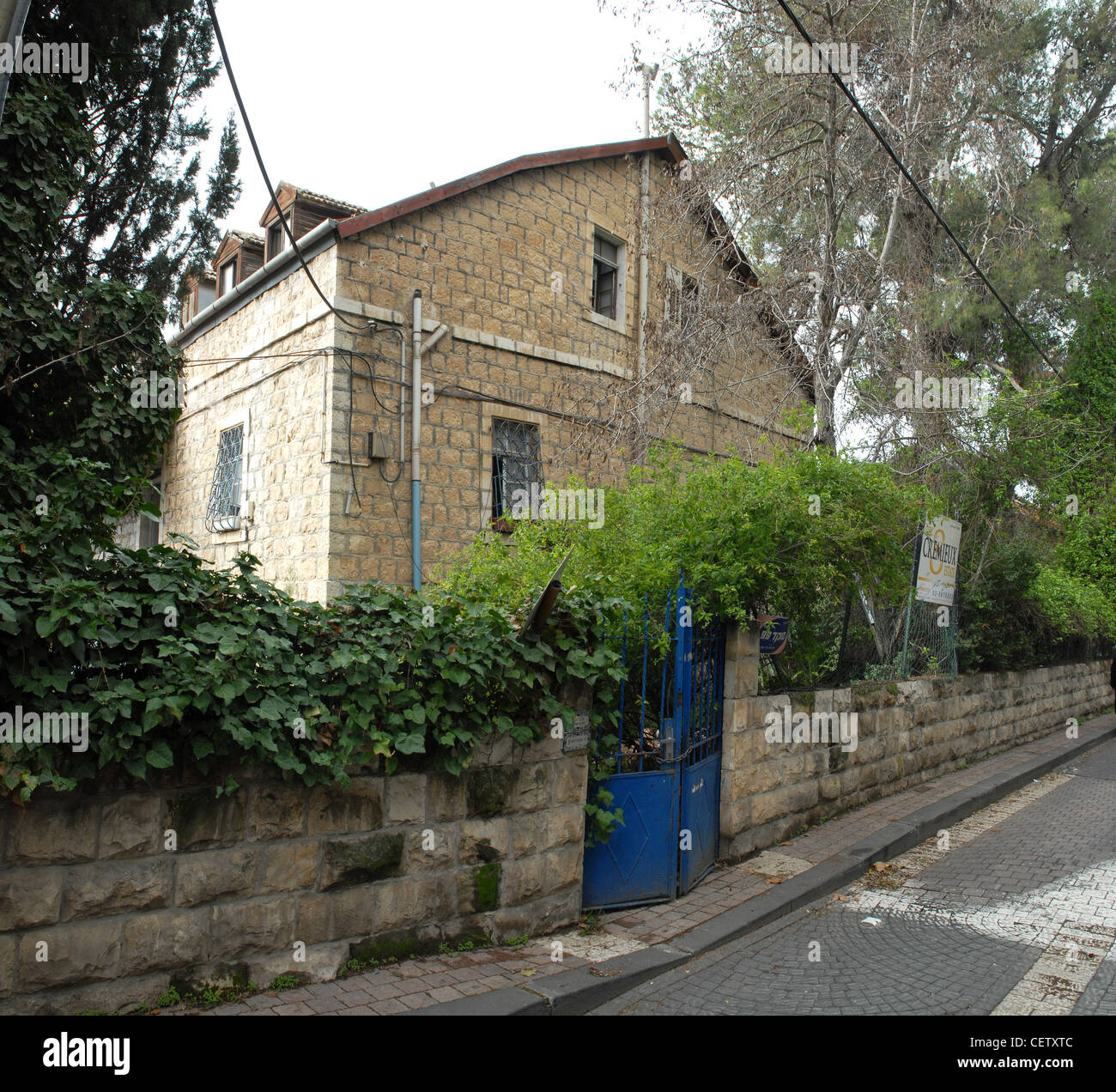 The German Colony in Jerusalem, Israel Stock Photo - Alamy