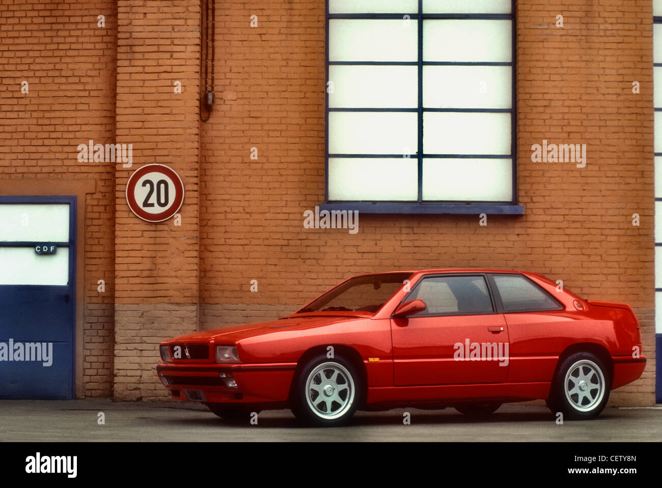 Maserati Ghibli 1992 at the Factory in Modena Stock Photo - Alamy