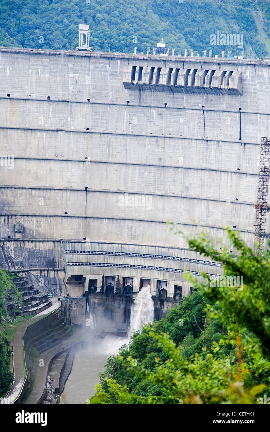 Inguri hydroelectric dam hi-res stock photography and images - Alamy