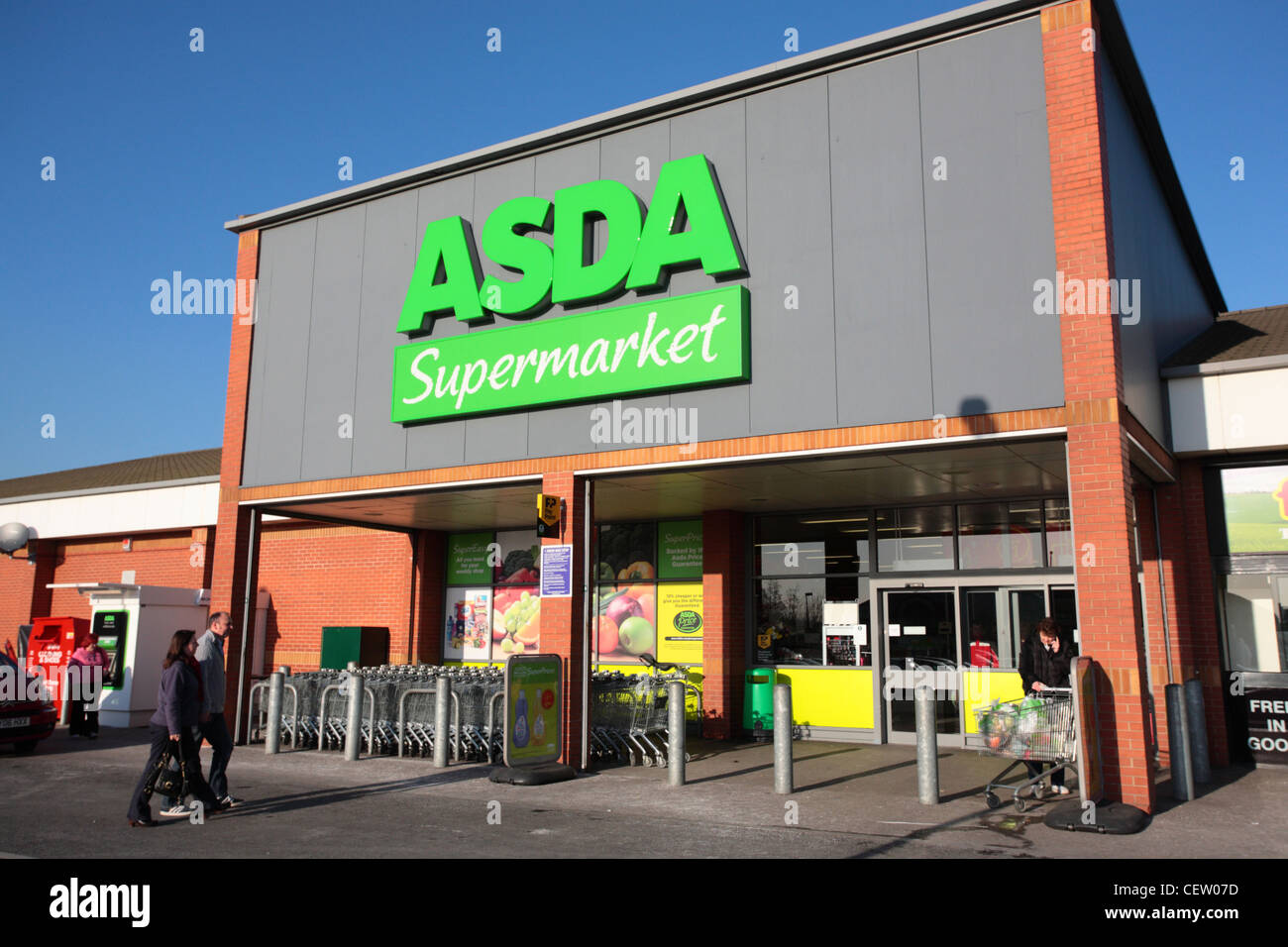 Asda local supermarket Stock Photo - Alamy
