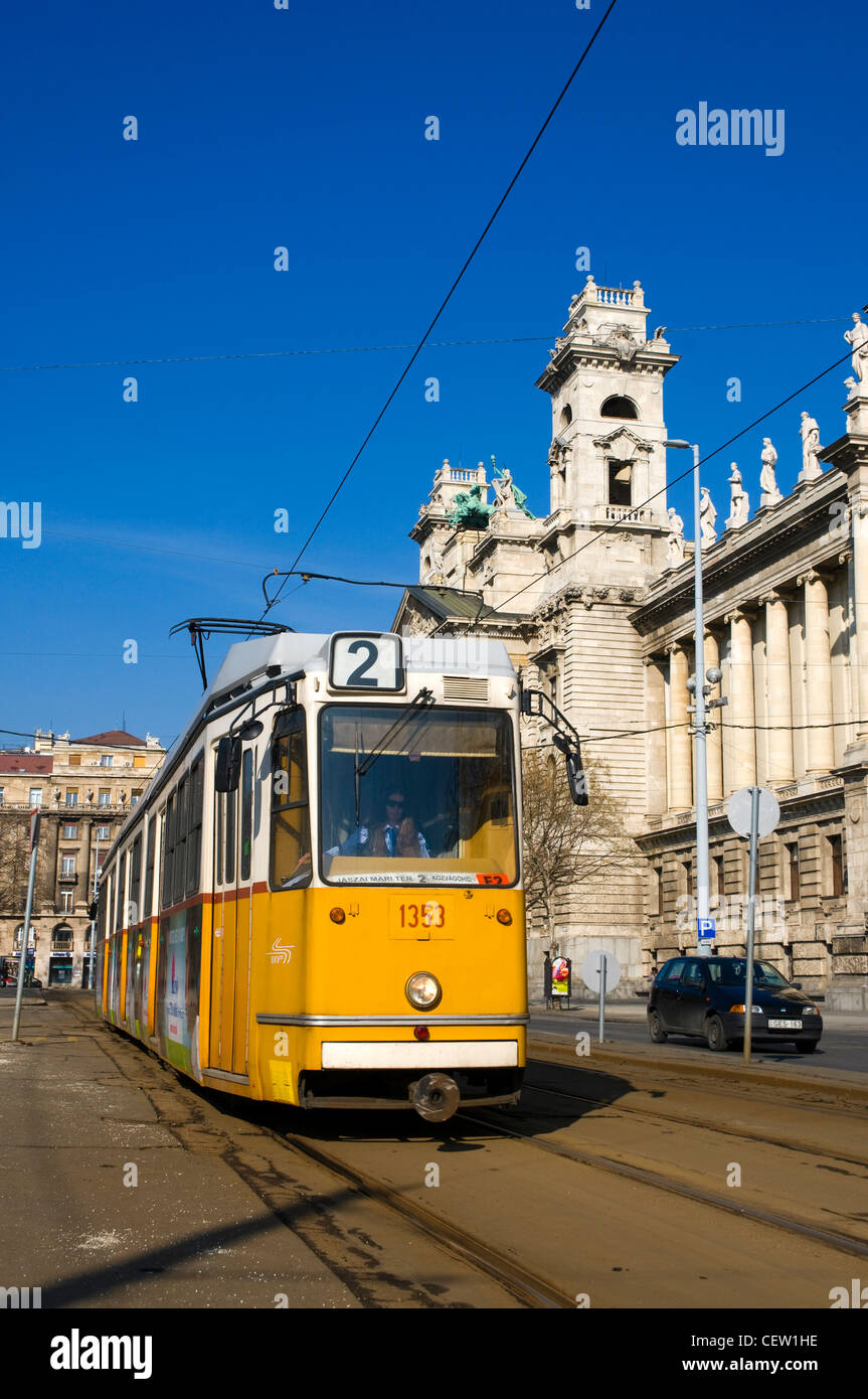 Budapest tram system hi-res stock photography and images - Alamy
