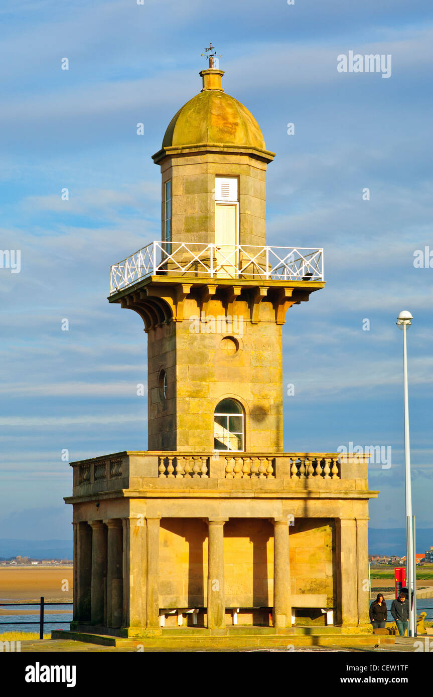The Beach Lighthouse or Lower Light at Fleetwood Lancashire England ...