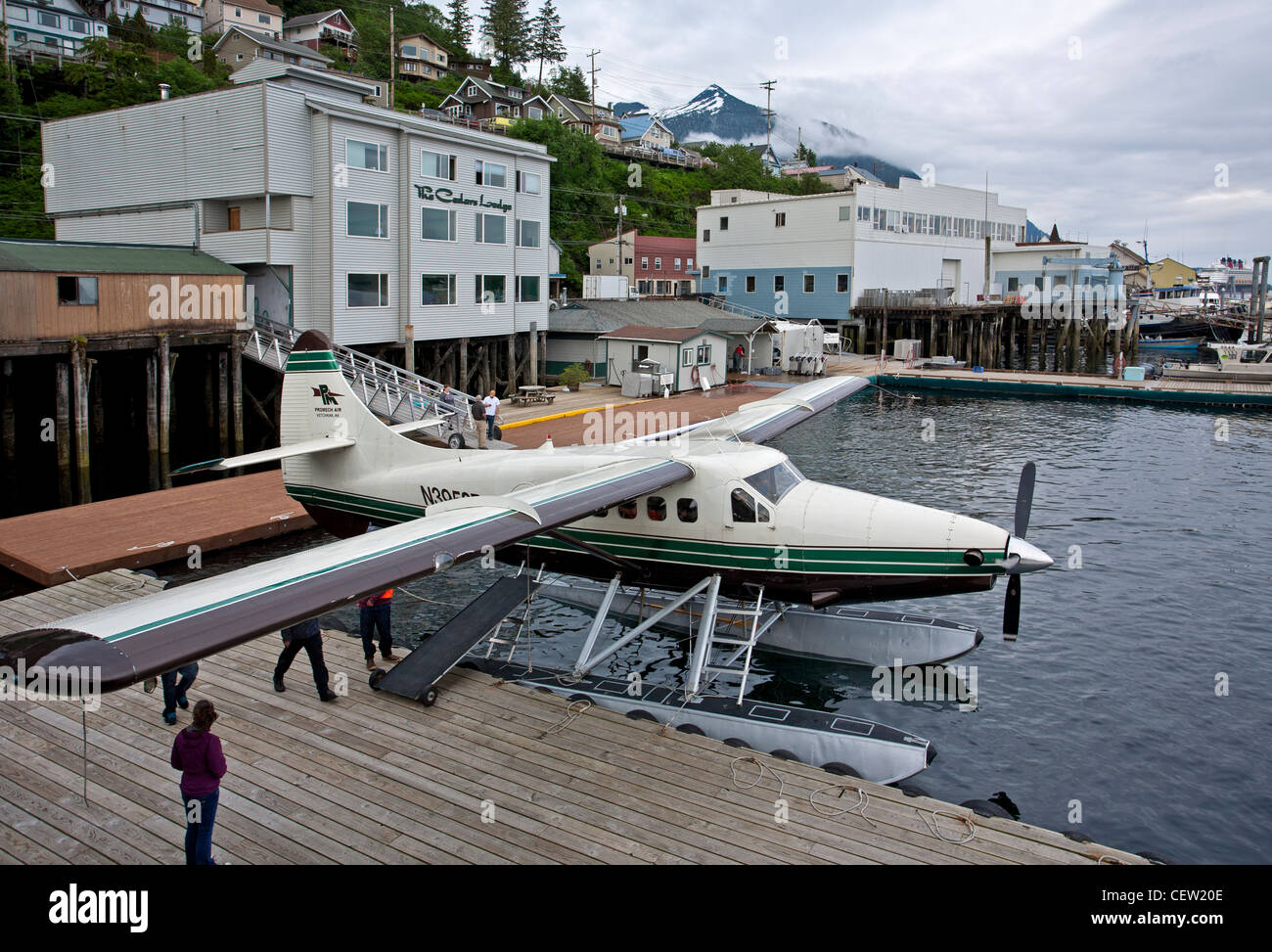 Ketchikan city harbor hi-res stock photography and images - Alamy