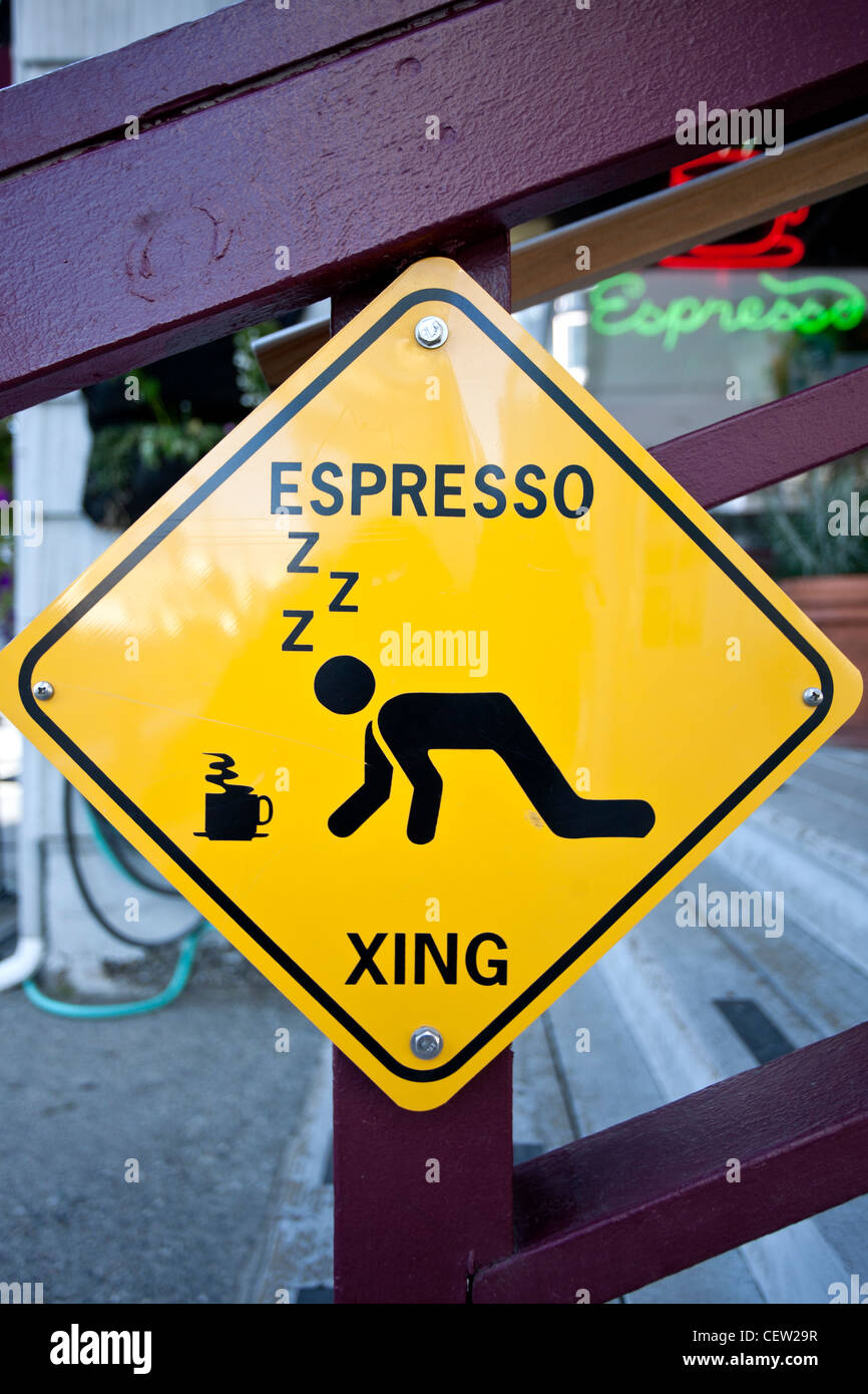 Espresso bar sign hi-res stock photography and images - Alamy