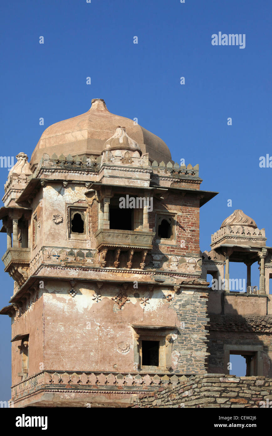 India, Rajasthan, Chittorgarh, Rana Kumbha Palace Stock Photo - Alamy