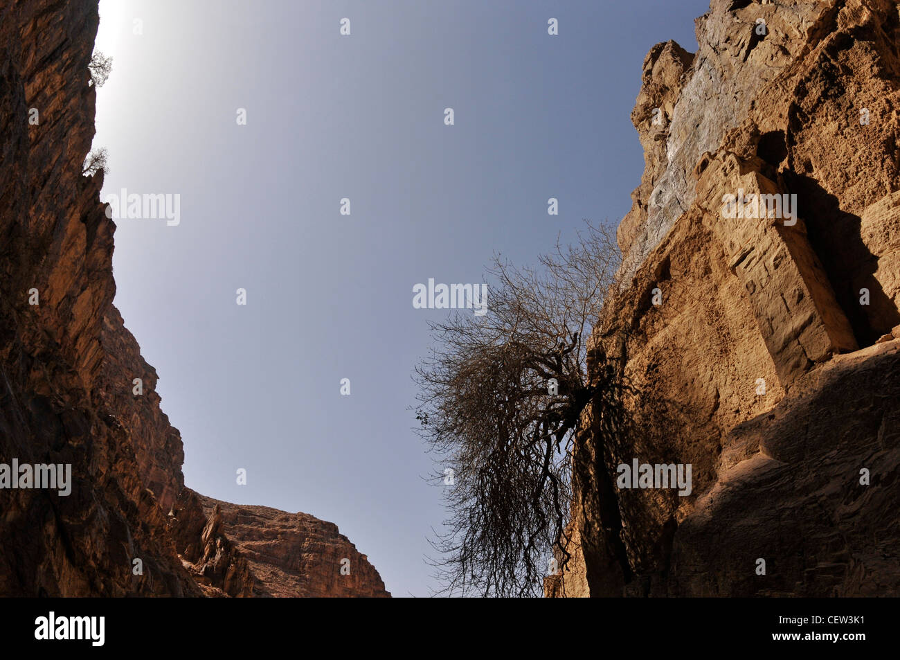 Desert scene in Jordan Stock Photo - Alamy