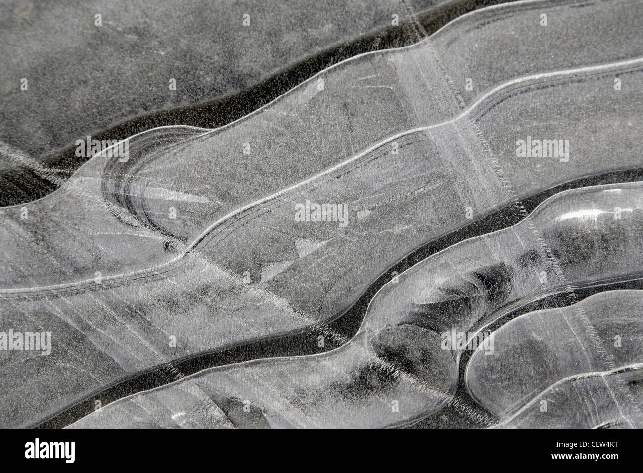 Crystallised ice patterns hi-res stock photography and images - Alamy