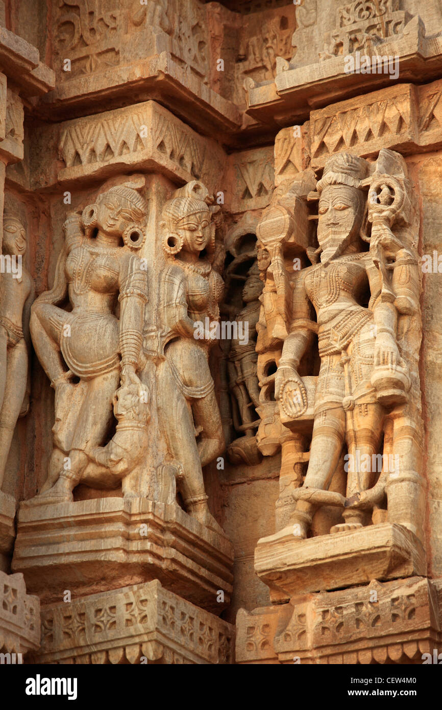 India rajasthan chittorgarh jain temple hi-res stock photography and ...