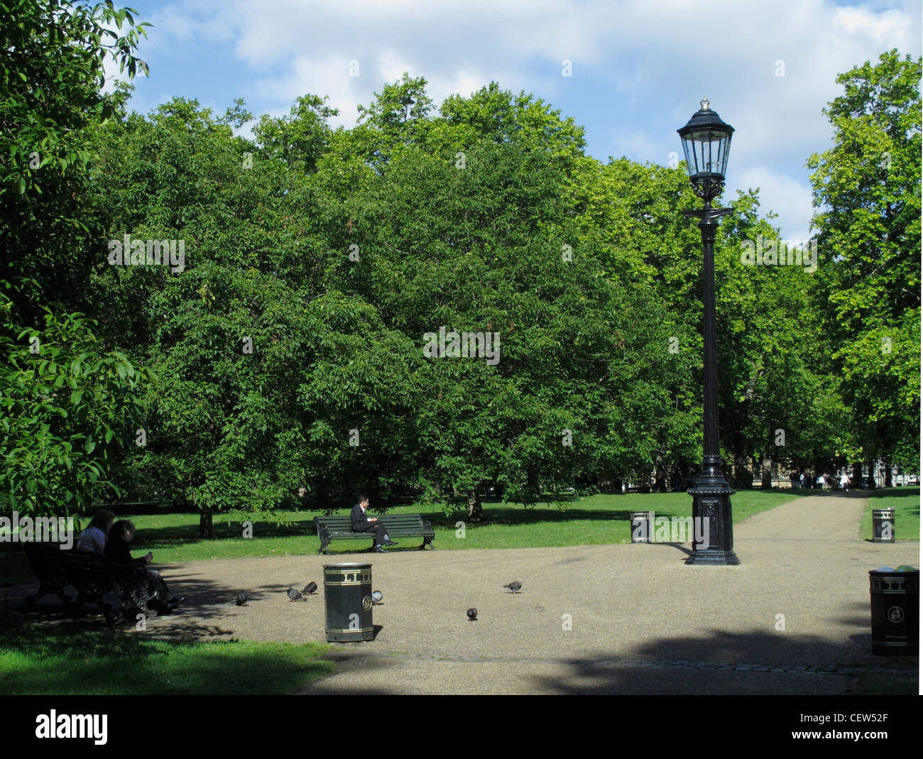 Green Park London England UK Stock Photo - Alamy