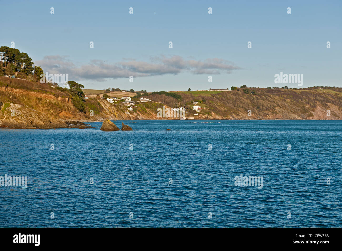 Looe, Coast to East, Cornwall, Great Britain, UK Stock Photo - Alamy