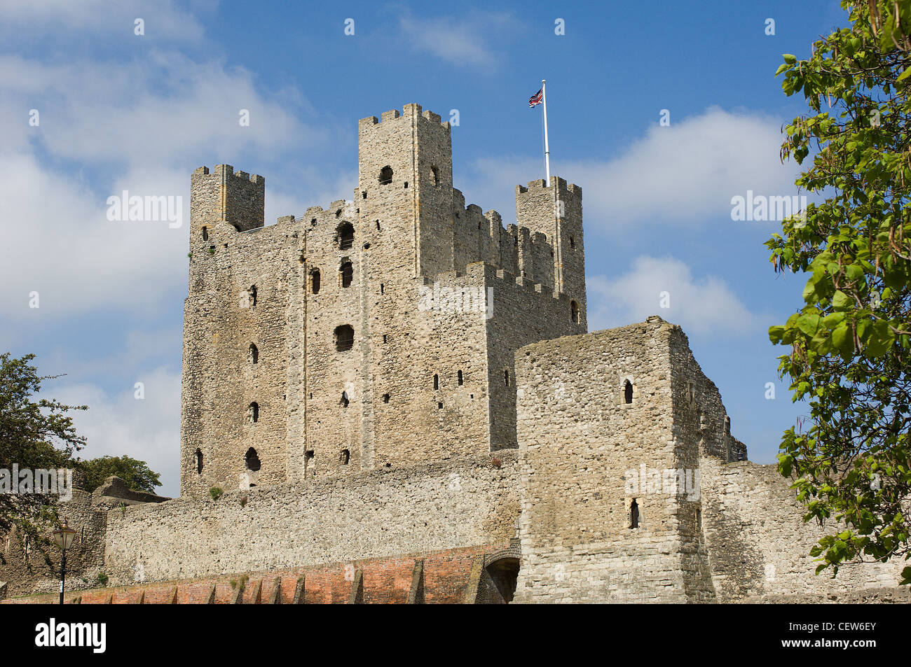 William the Conqueror's Rochester Castle in Kent is one of the finest ...