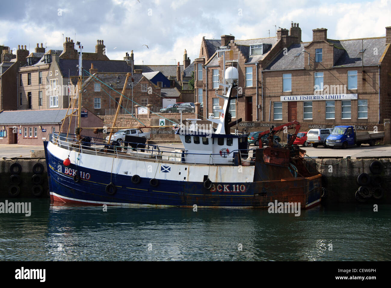 fishing boat at peterhead Stock Photo - Alamy