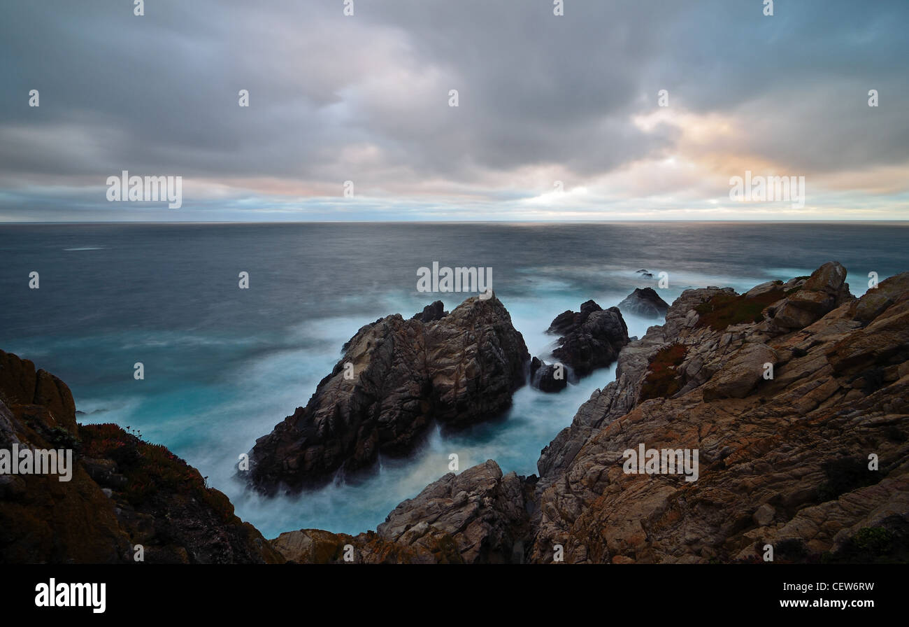 Pinnacle Rock, Point Lobos, Carmel Stock Photo - Alamy