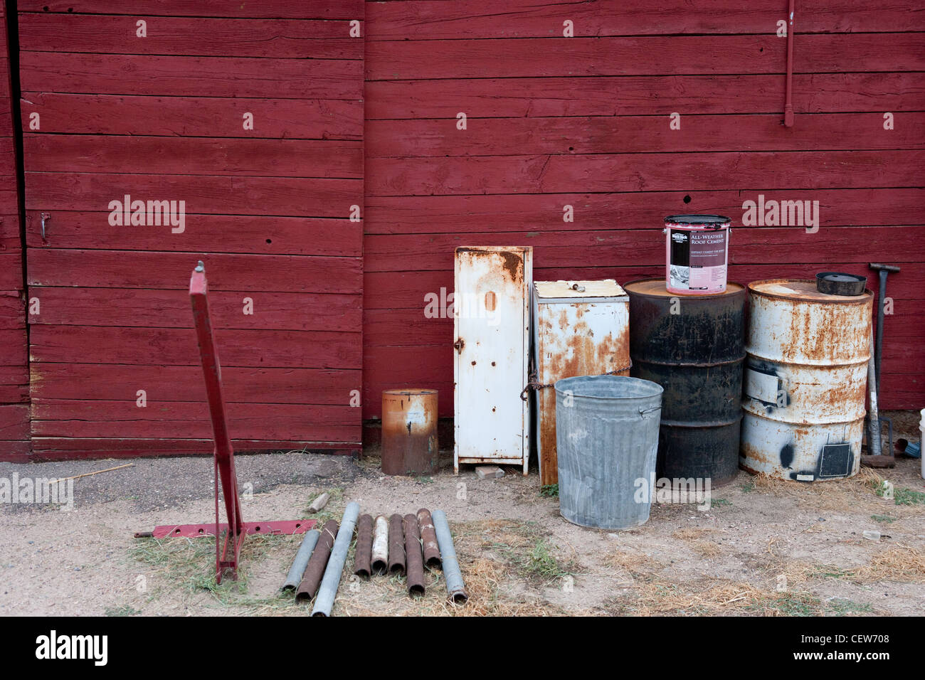 Steel barrels hi-res stock photography and images - Alamy