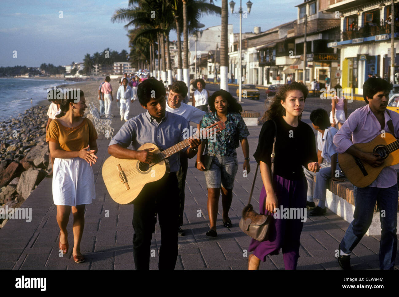 Mexicans, Mexican people, young adults, playing guitar, guitar player ...