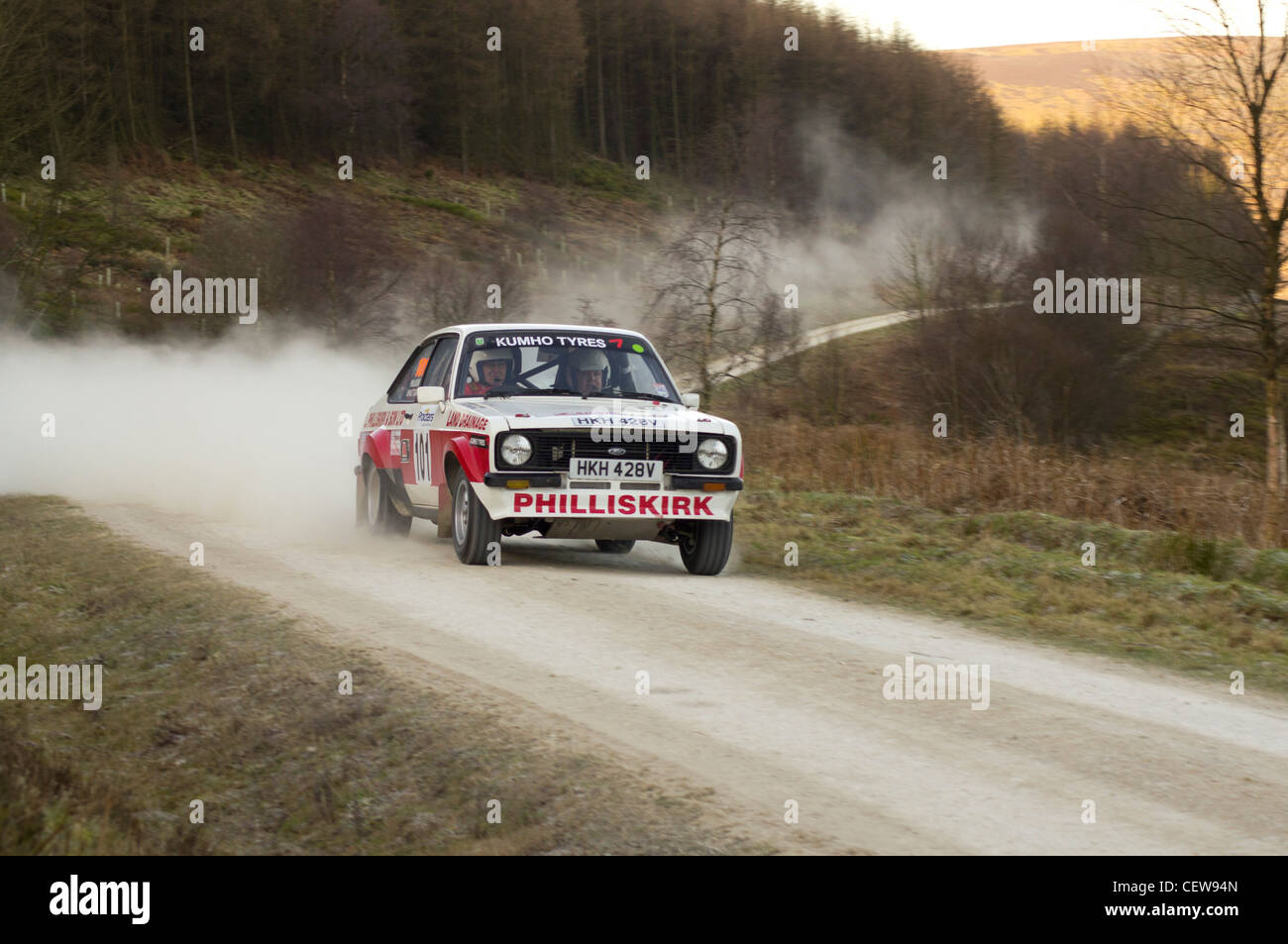 Riponian Stages Rally Feb 2012 Stock Photo - Alamy