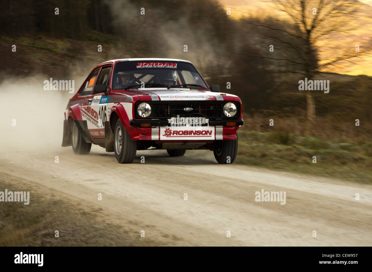 Riponian Stages Rally Feb 2012 Stock Photo - Alamy