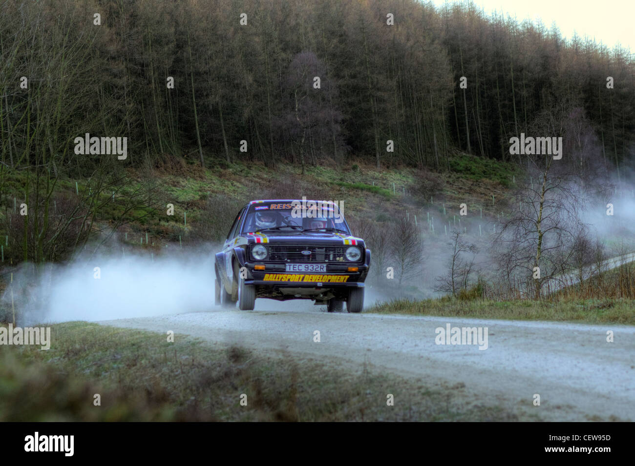 Riponian Stages Rally Feb 2012 Stock Photo - Alamy