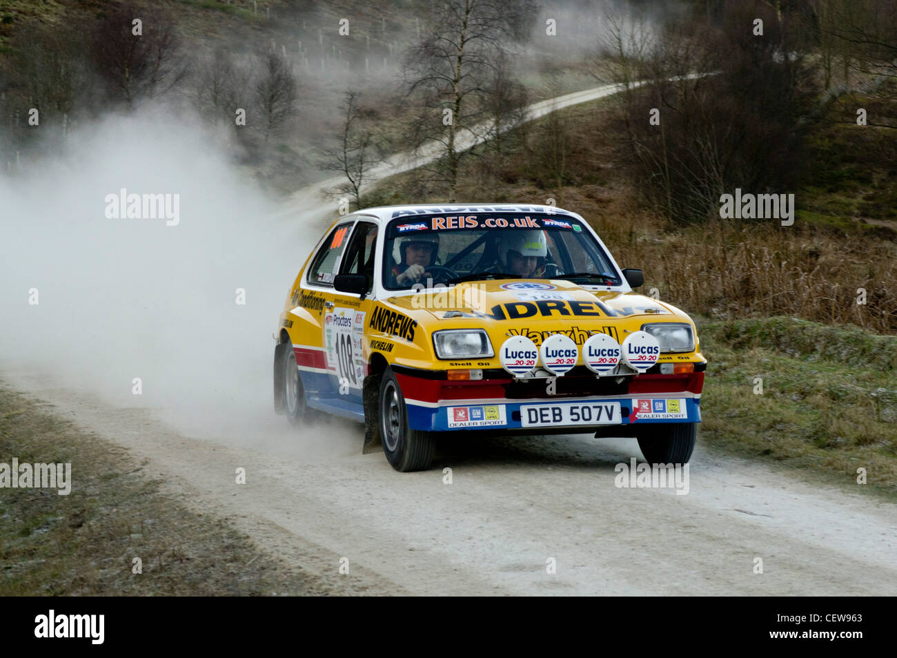 Riponian Stages Rally Feb 2012 Stock Photo - Alamy