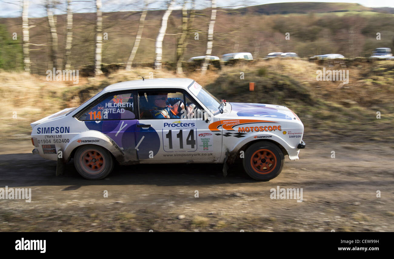 Riponian Stages Rally Feb 2012 Stock Photo - Alamy