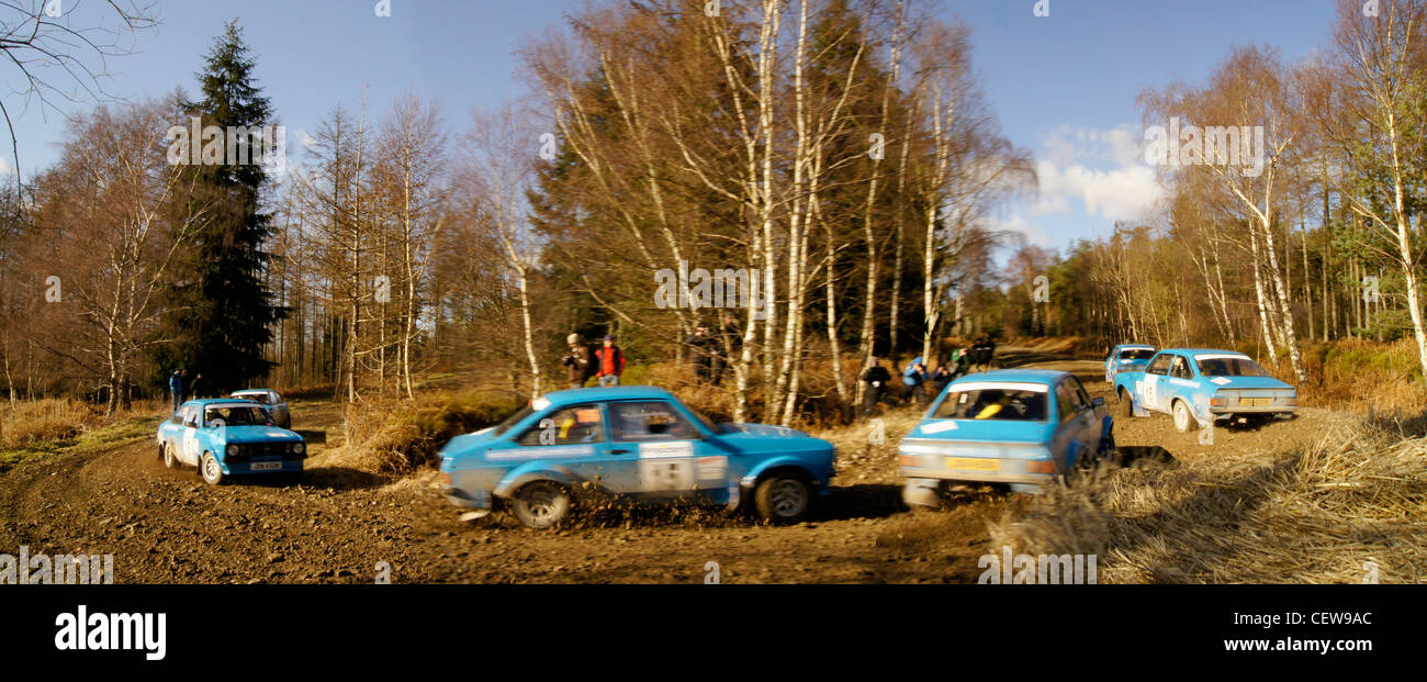 Riponian Stages Rally Feb 2012 Stock Photo - Alamy