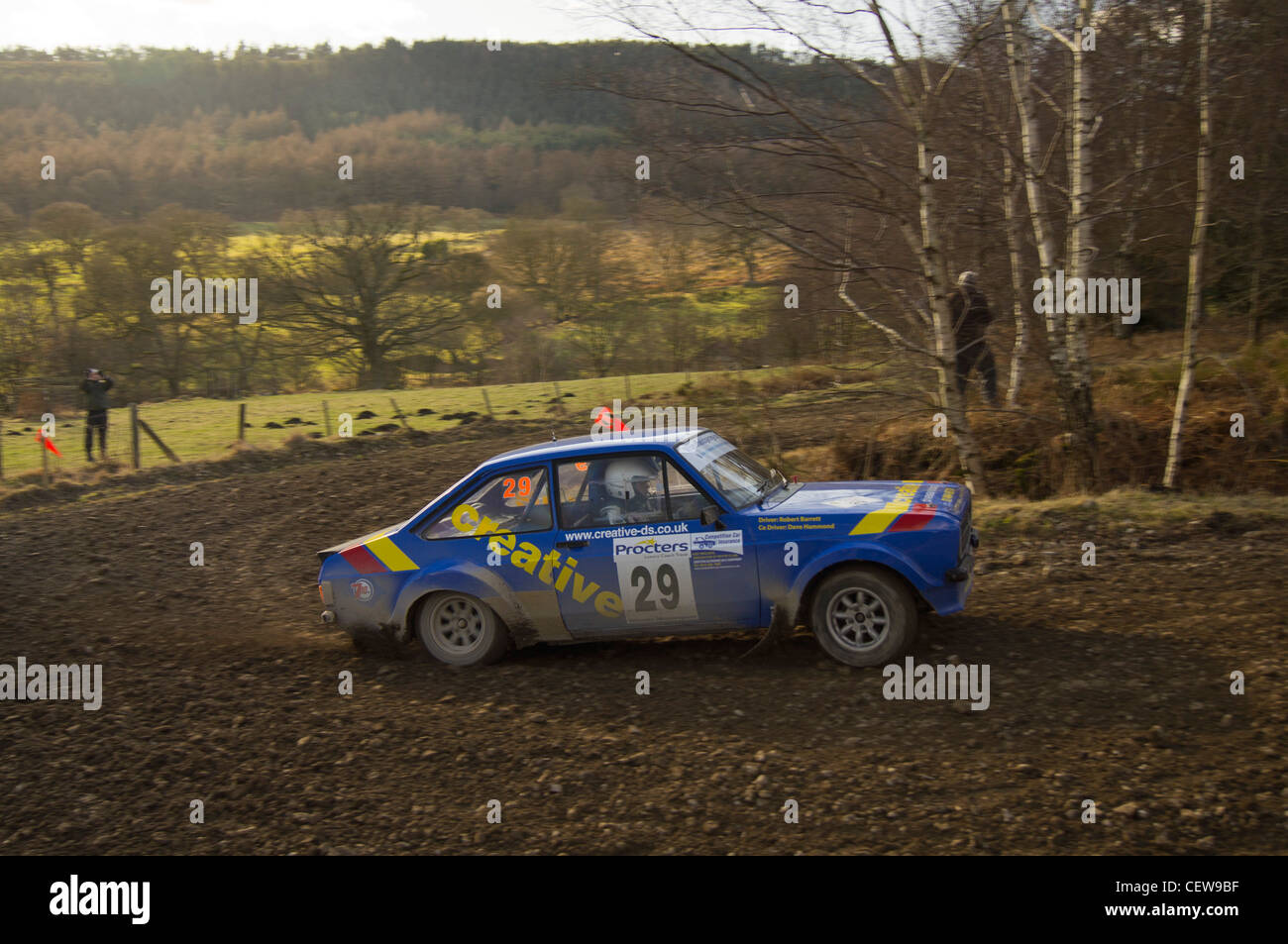 Riponian Stages Rally Feb 2012 Stock Photo - Alamy