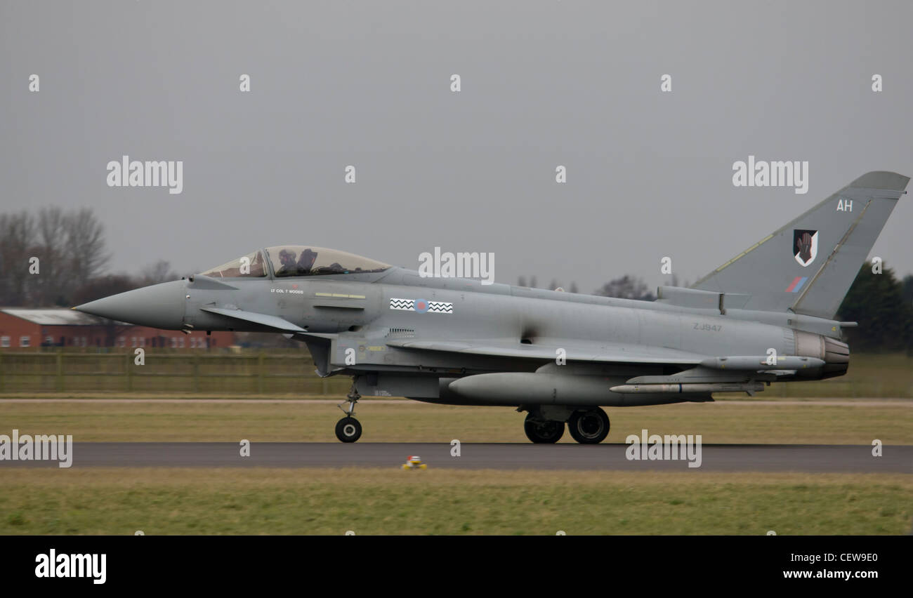 Raf typhoon runway raf coningsby hi-res stock photography and images - Alamy