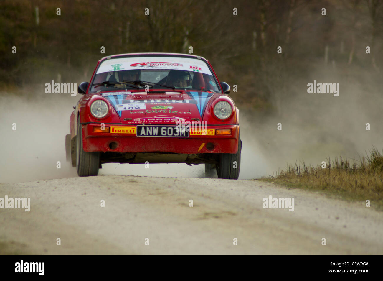 Riponian Stages Rally Feb 2012 Stock Photo - Alamy