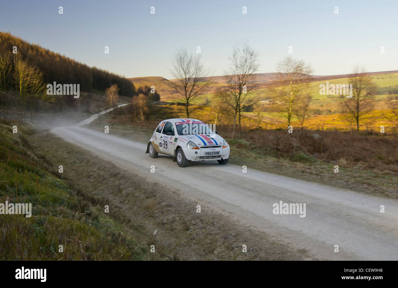 Riponian Stages Rally Feb 2012 Stock Photo - Alamy