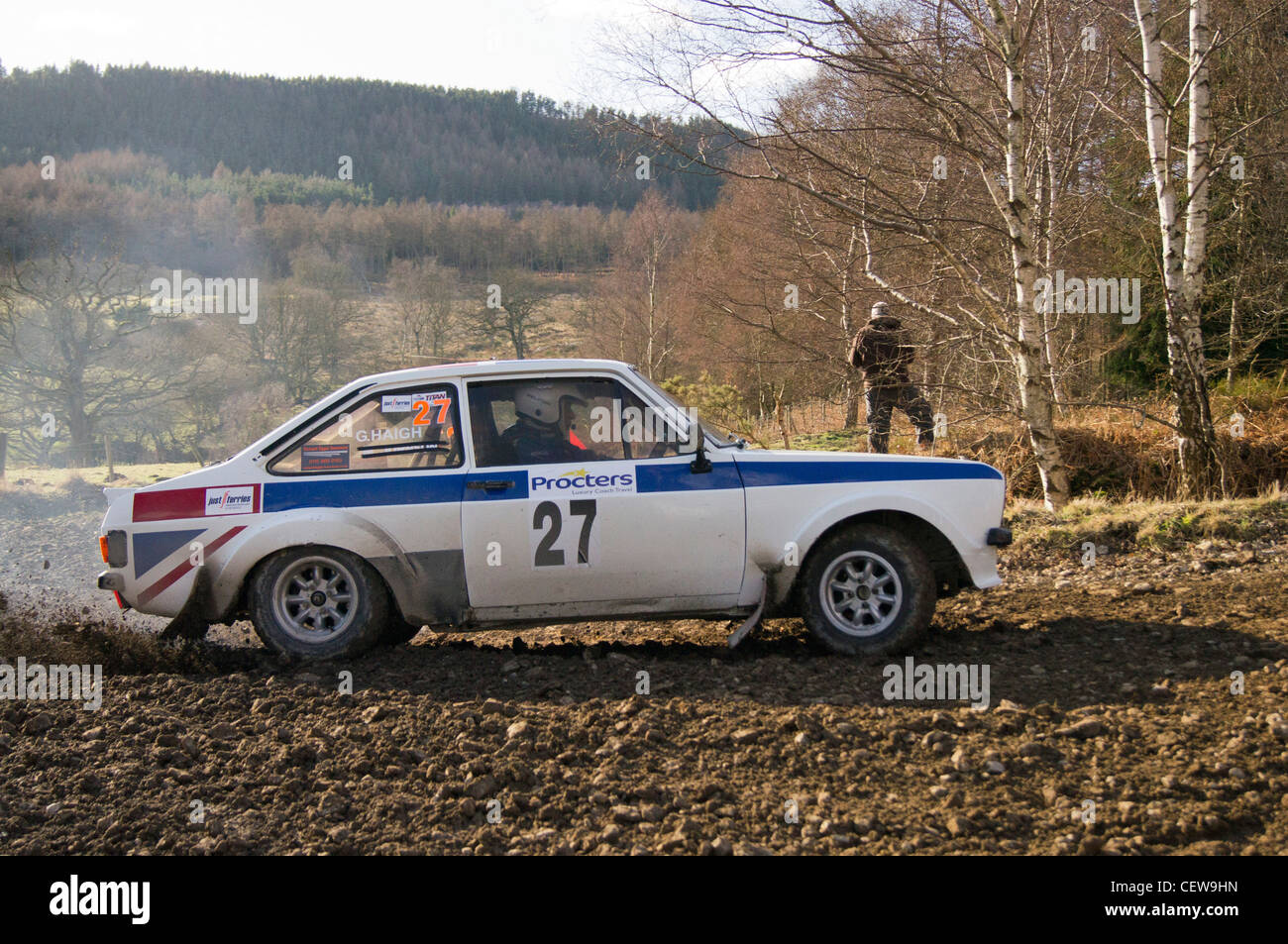 Riponian Stages Rally Feb 2012 Stock Photo - Alamy