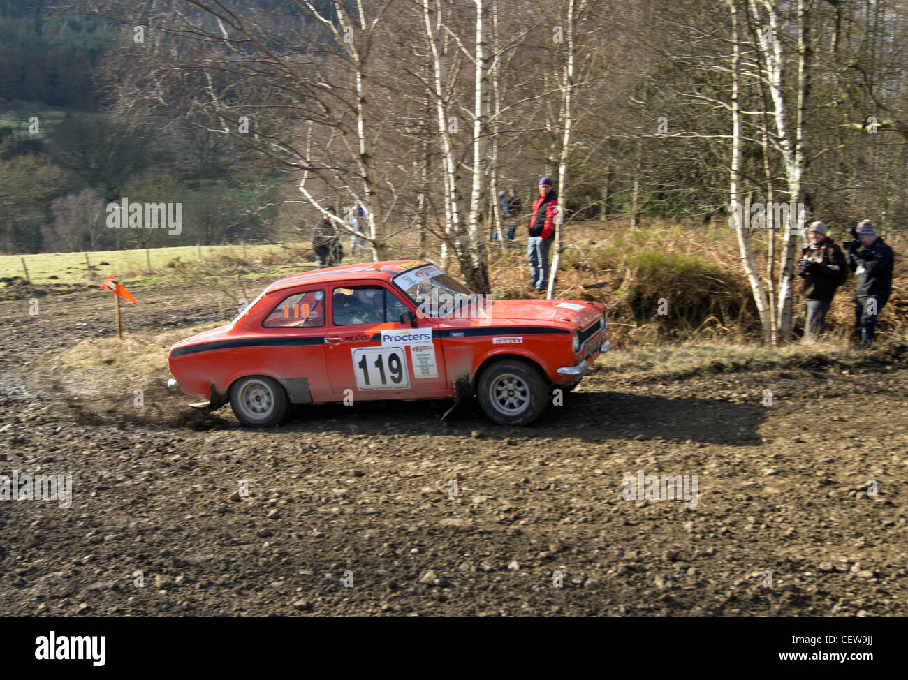 Riponian Stages Rally Feb 2012 Stock Photo - Alamy