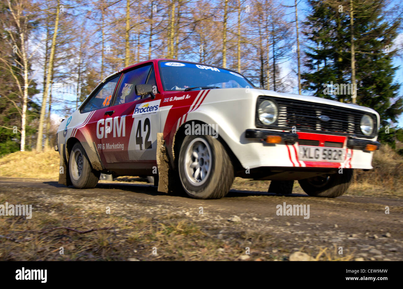 Riponian Stages Rally Feb 2012 Stock Photo - Alamy