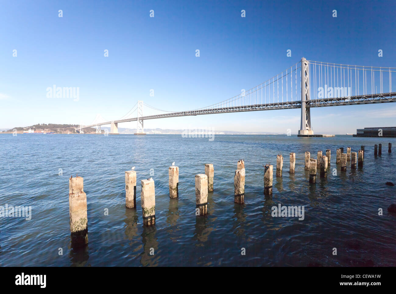 Dusk twilight bay bridge hi-res stock photography and images - Alamy