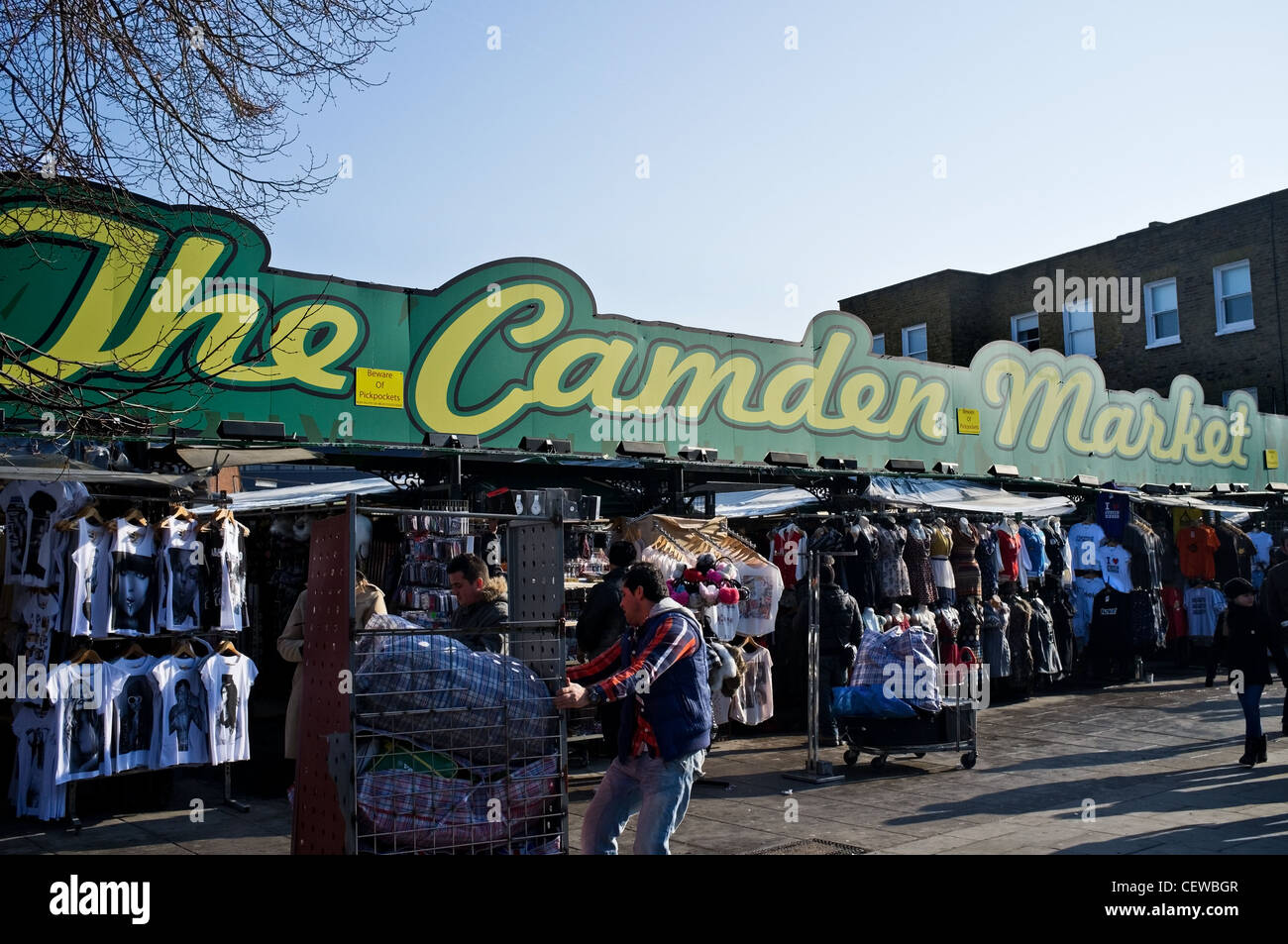 Sign for The Camden Market in London Stock Photo - Alamy