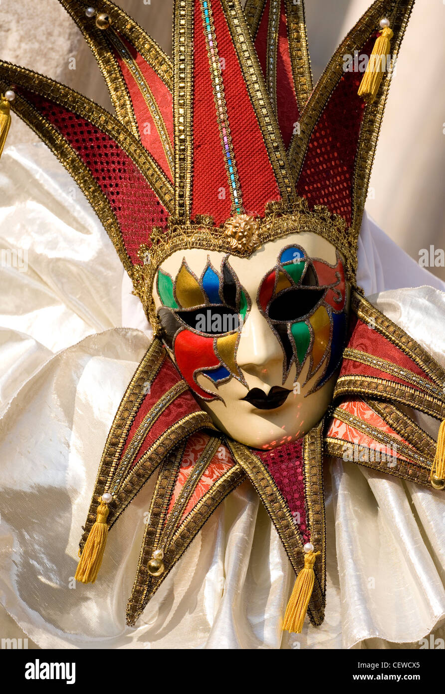 Masquerade ball mask abstract background Stock Photo - Alamy