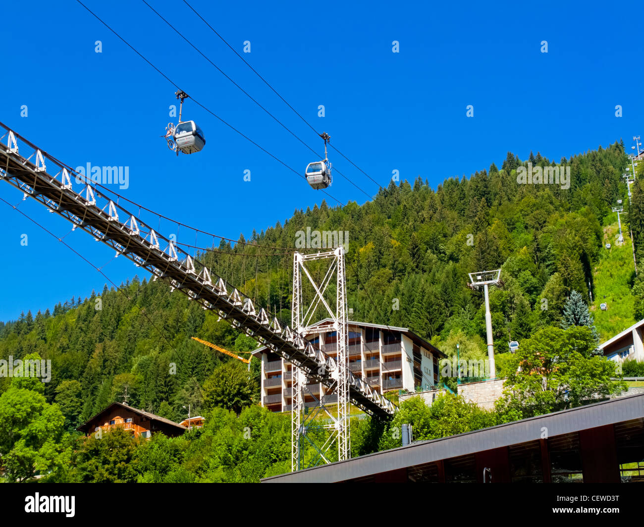 Suspension bridge cable car hi-res stock photography and images - Alamy