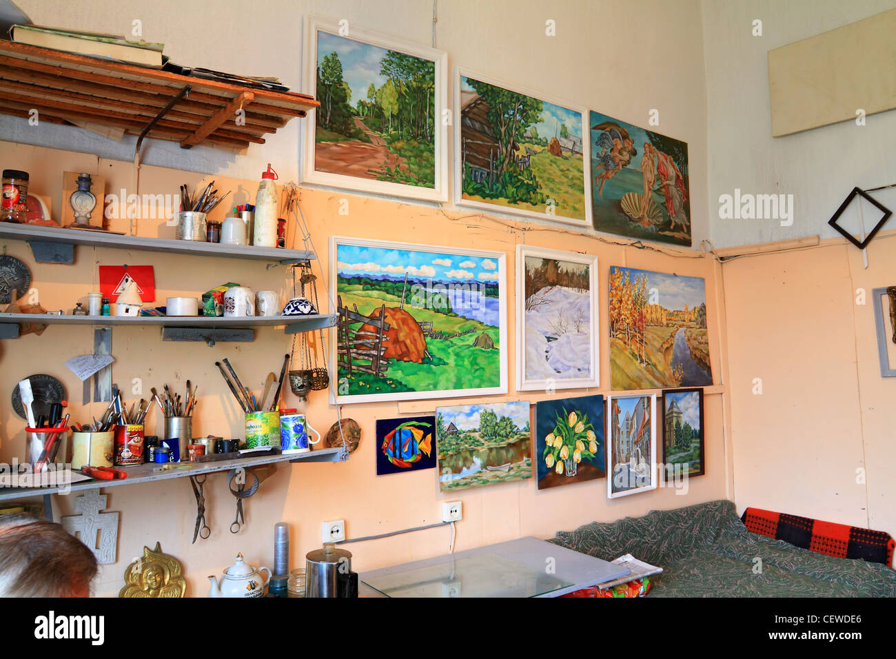Old artist studio hi-res stock photography and images - Alamy
