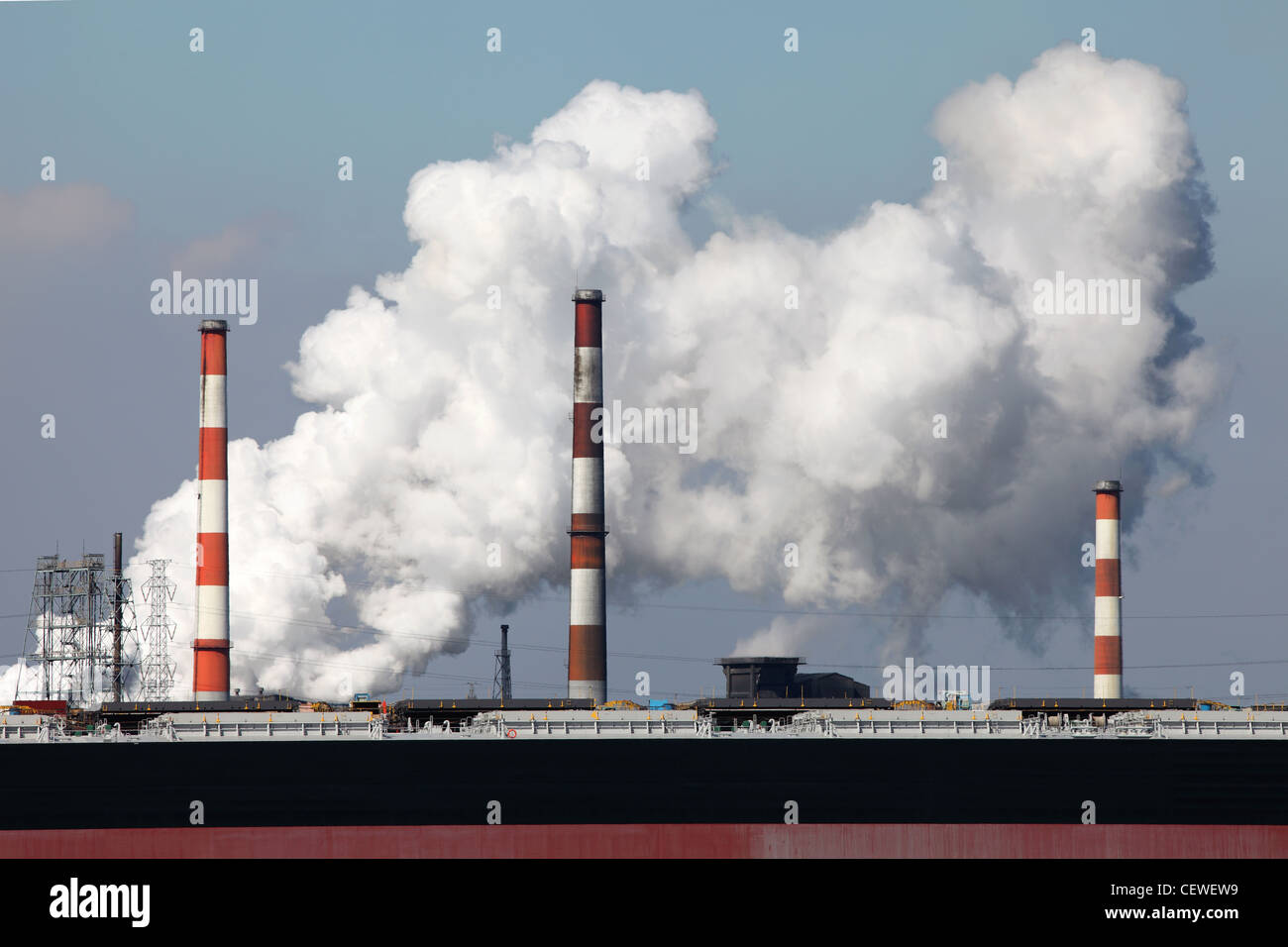 Concrete smokestack hi-res stock photography and images - Alamy