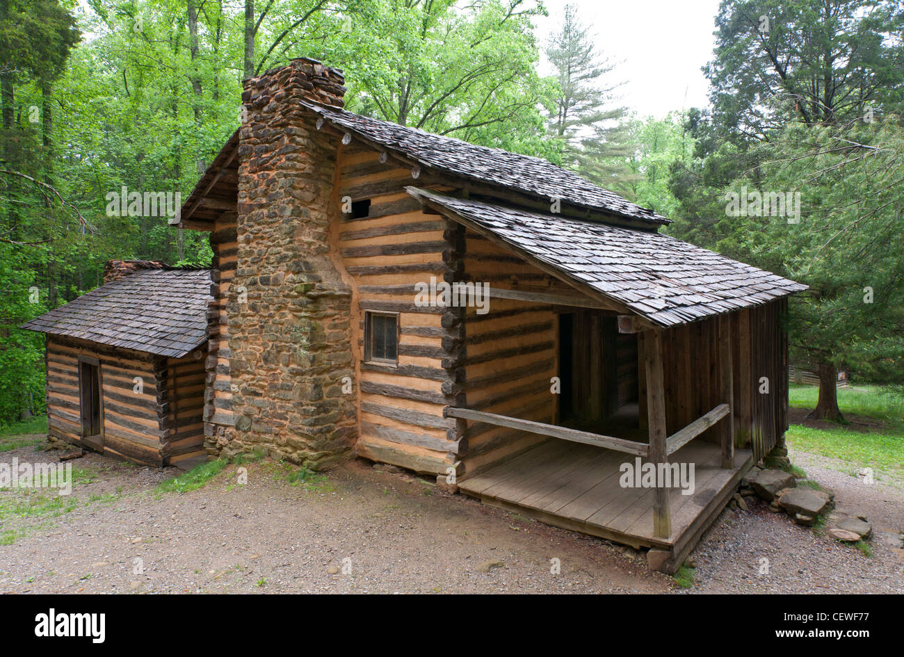 Tennessee, Great Smoky Mountains National Park, Cades Cove, Elijah ...