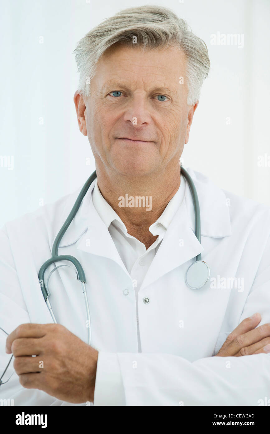 Male doctor, portrait Stock Photo - Alamy