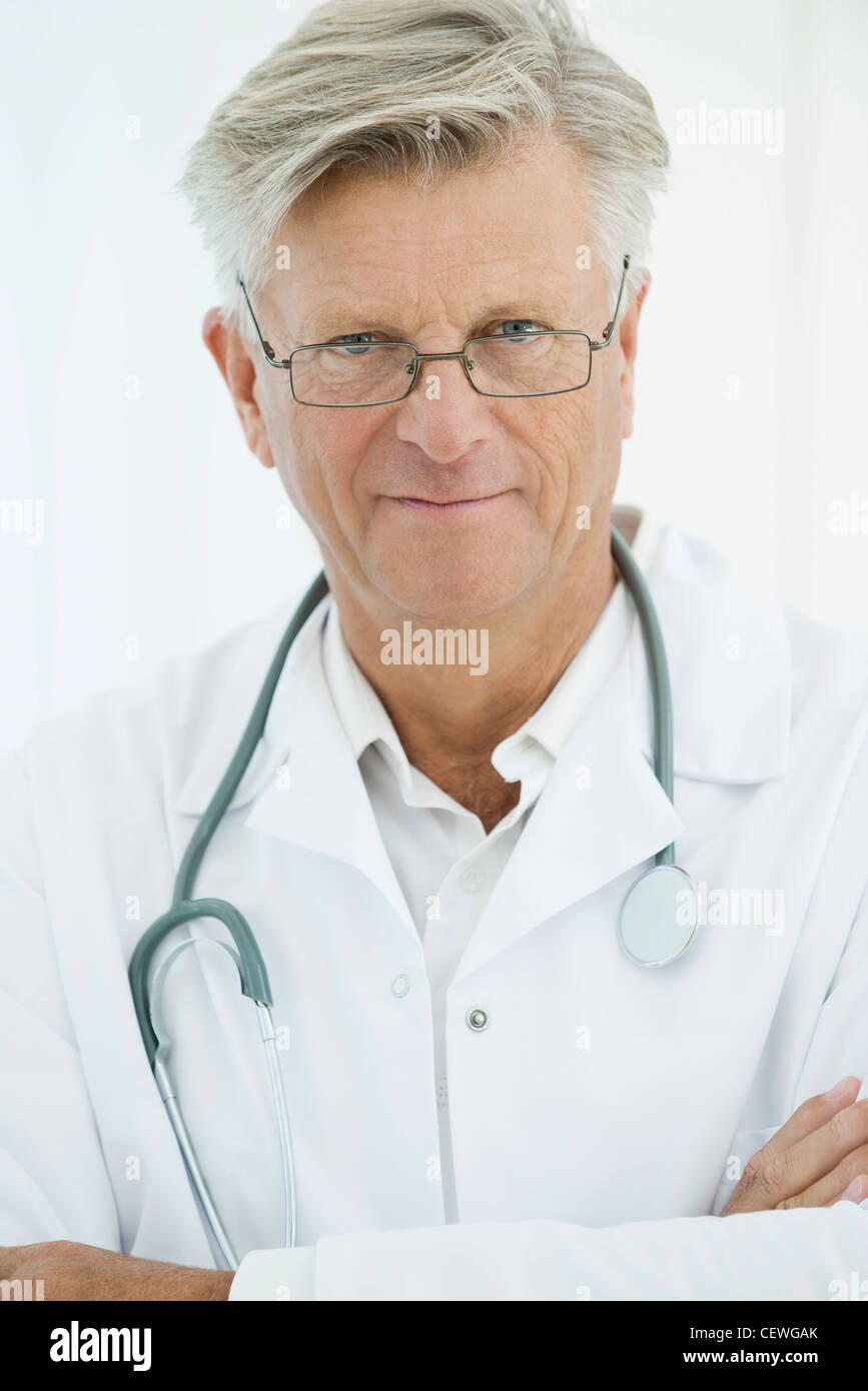 Male doctor, portrait Stock Photo - Alamy