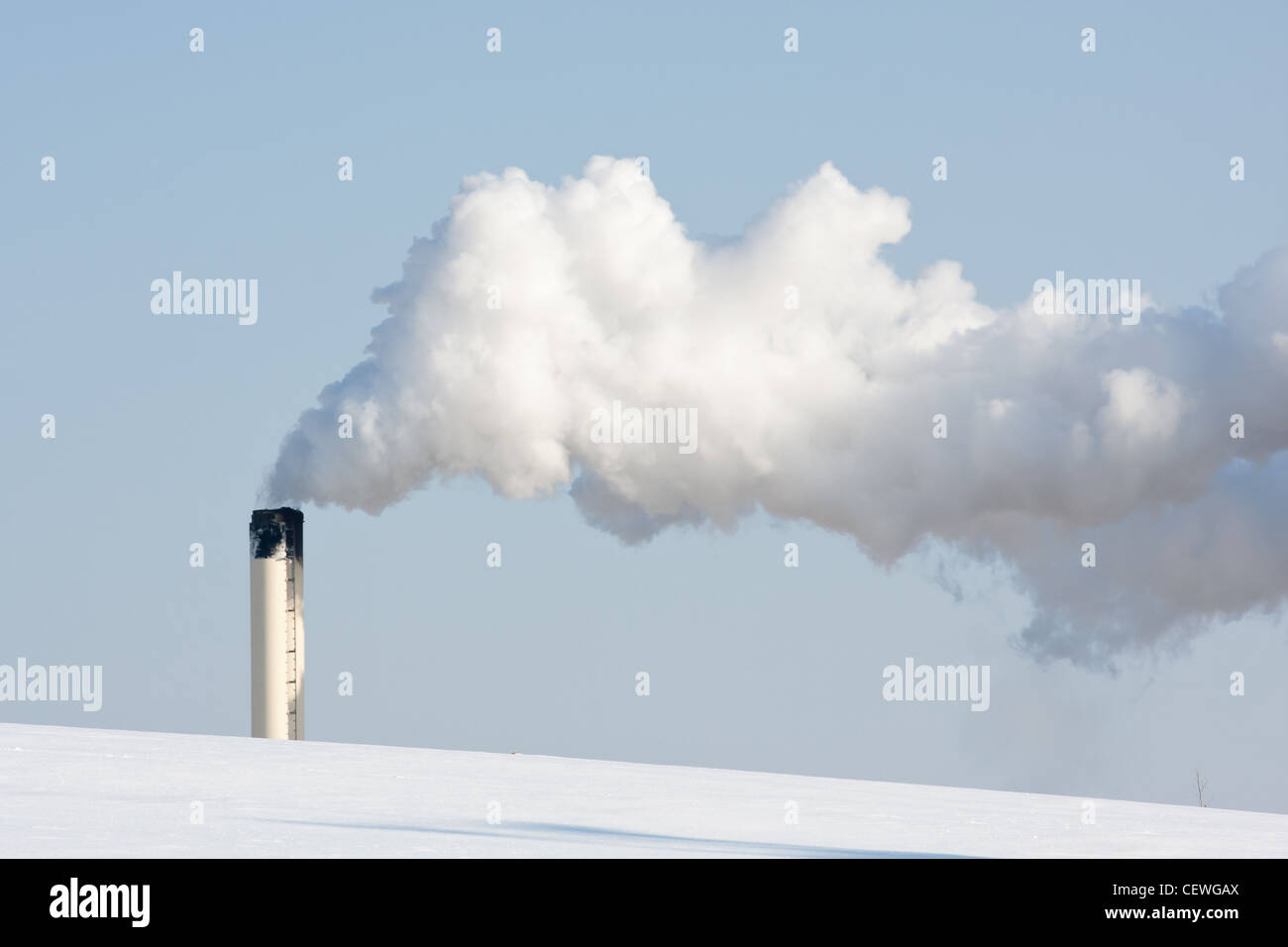 Heavy industrial pollution, environment problem Stock Photo - Alamy