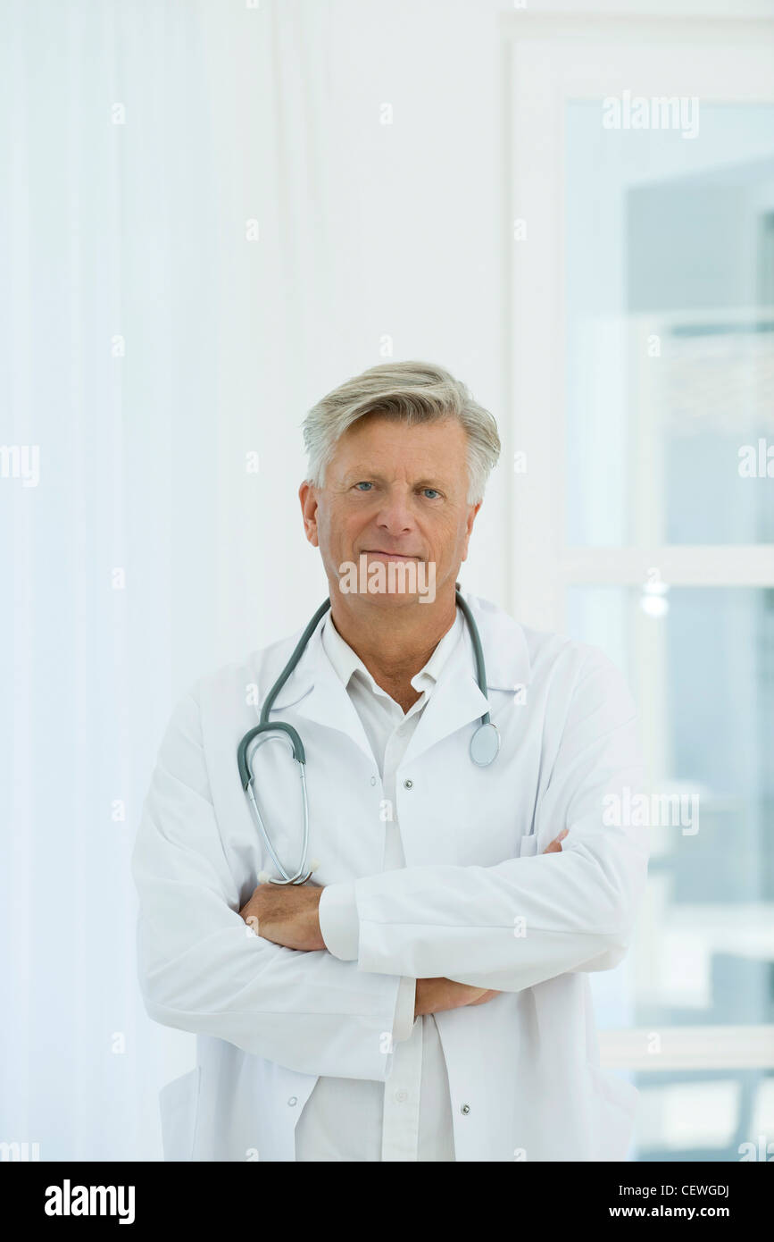 Male doctor, portrait Stock Photo - Alamy