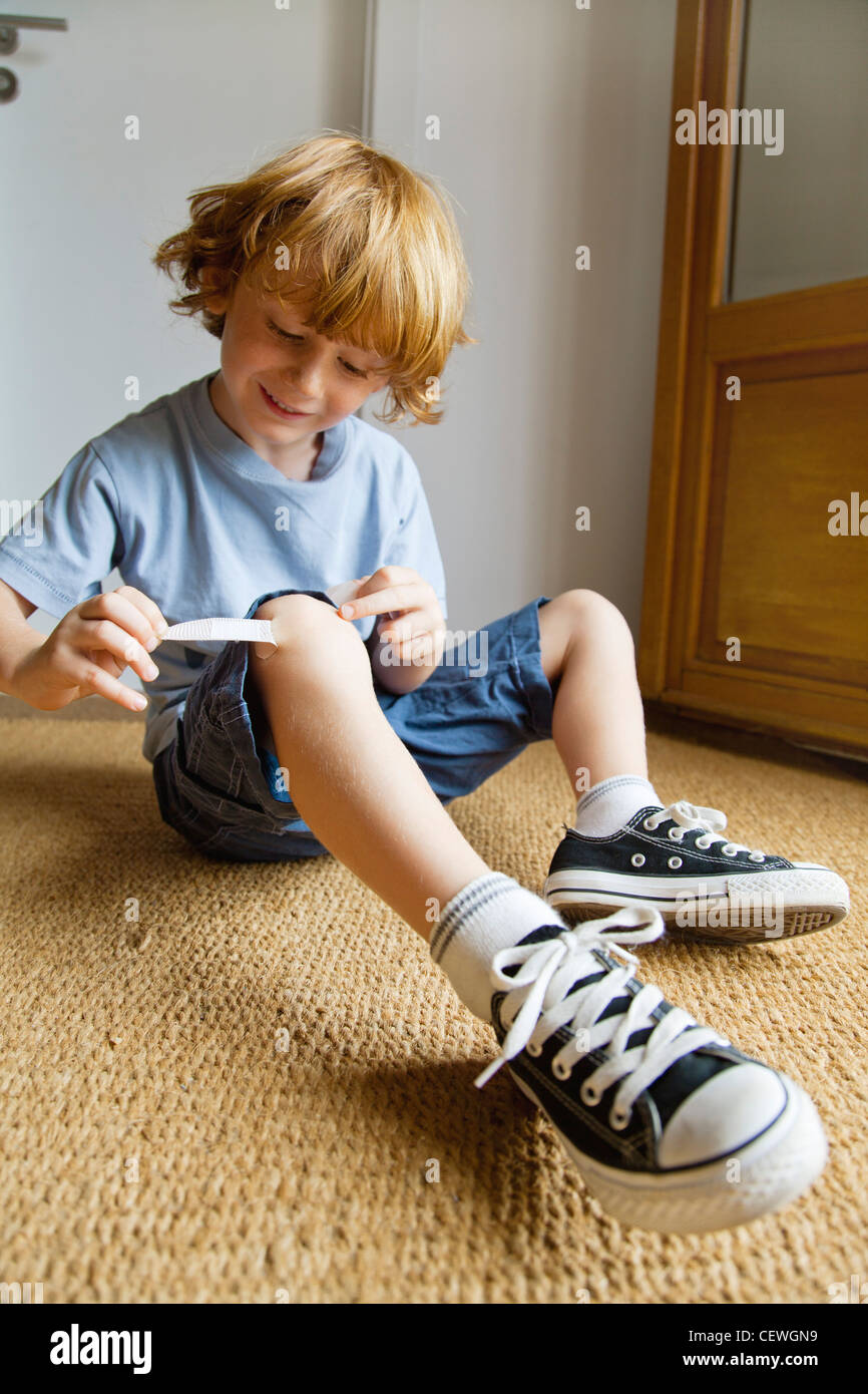 Boy Head Bandage High Resolution Stock Photography and Images - Alamy