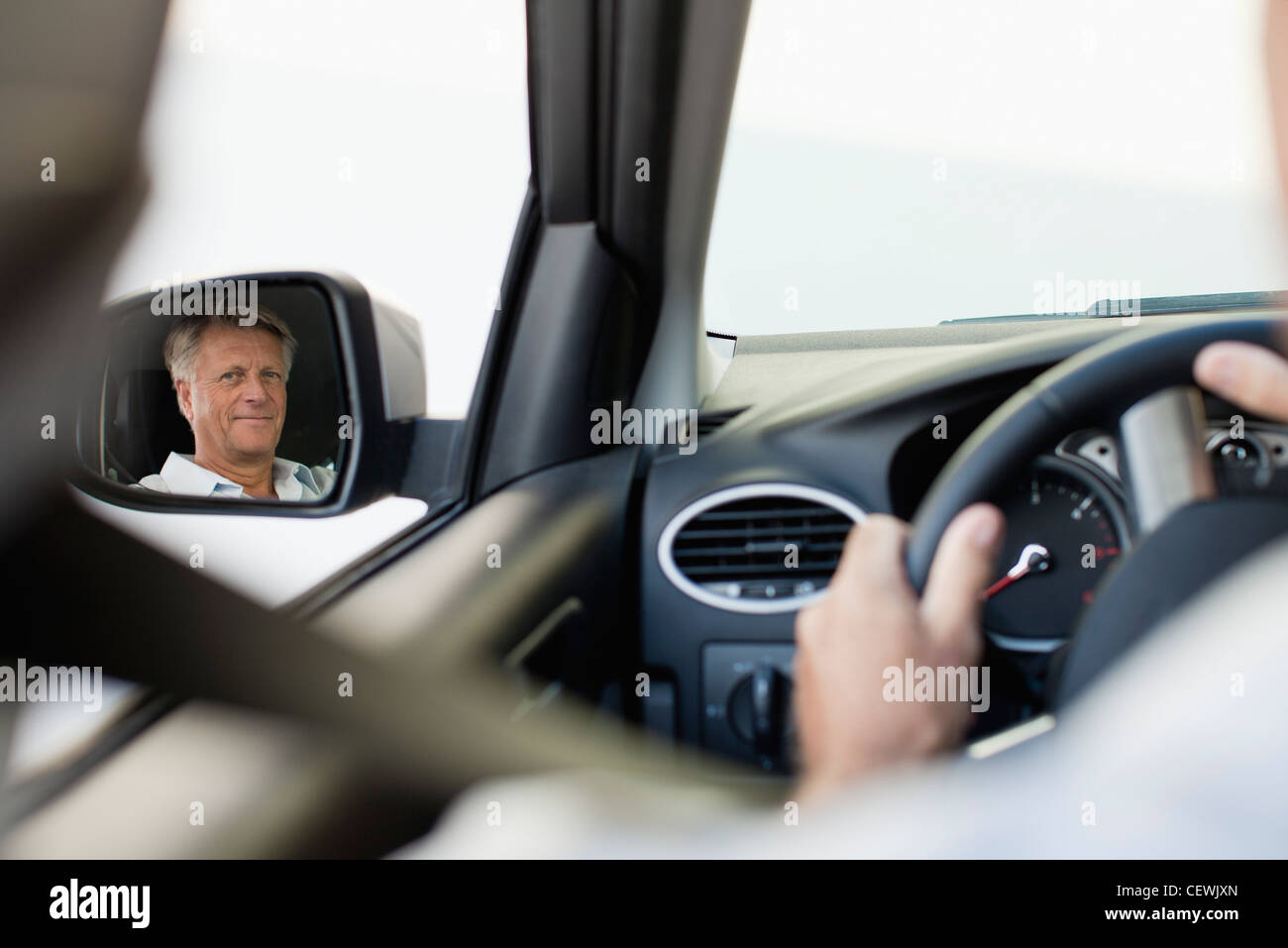 Drivers Eyes In Mirror High Resolution Stock Photography and Images - Alamy