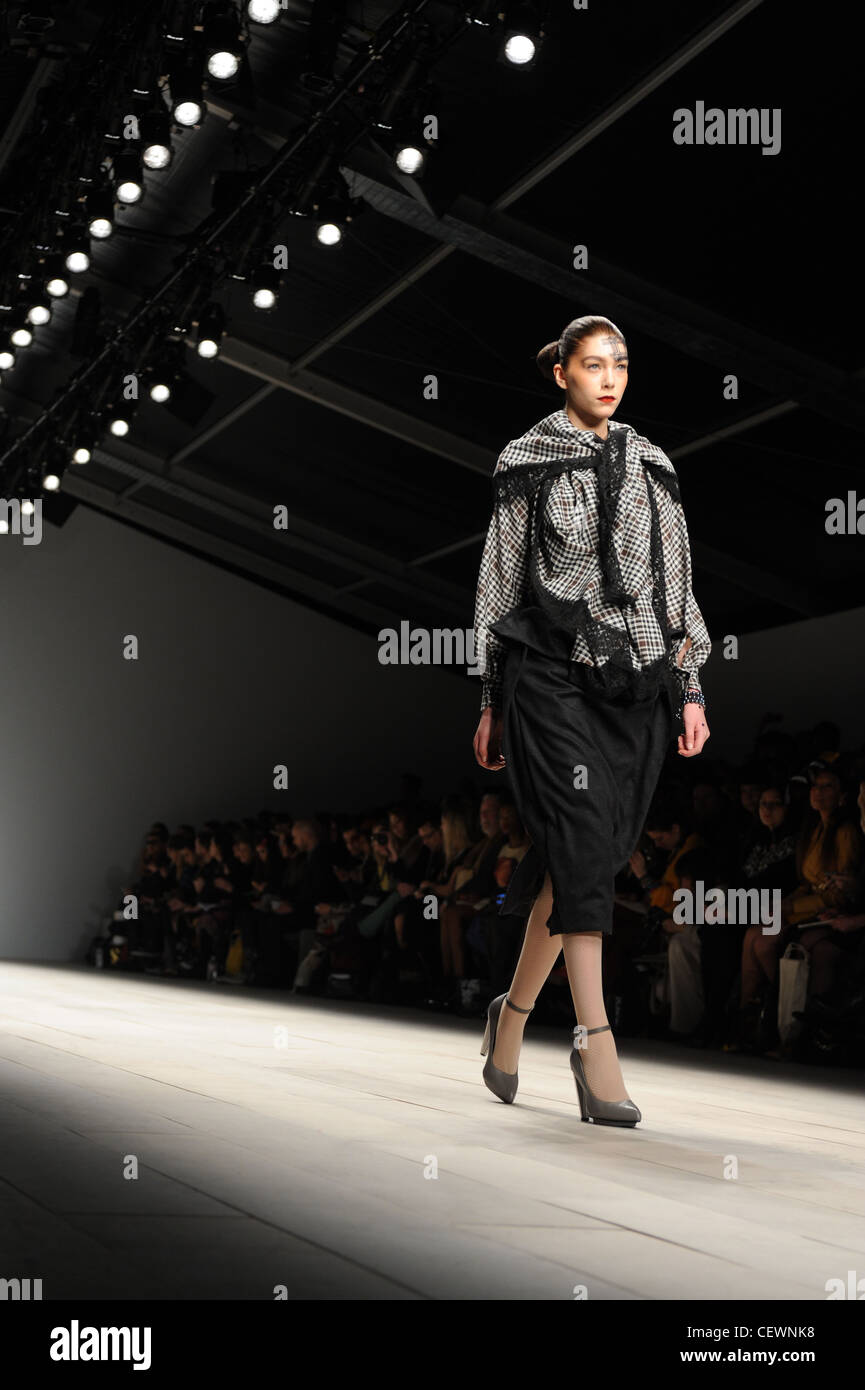 London Fashion Week Runway - Antoni Alison Designer AW 2012/13 at BFC ...