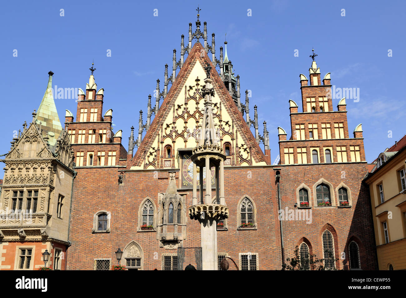 wroclaw, city, old, town, gothic, silesia, poland, wroclaw, poland ...