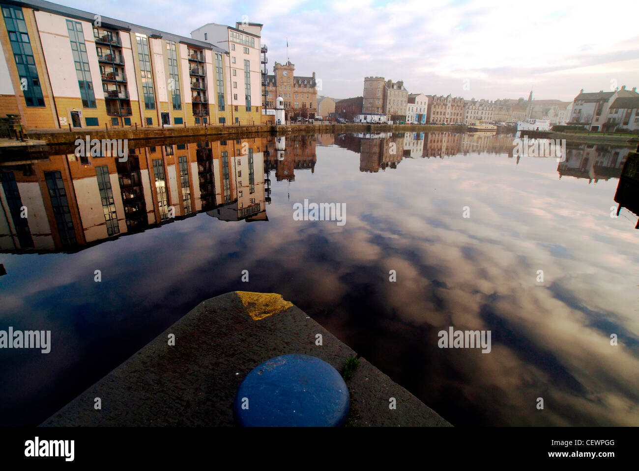 A view of Leith Docks. The most famous of Leith's local attractions is ...
