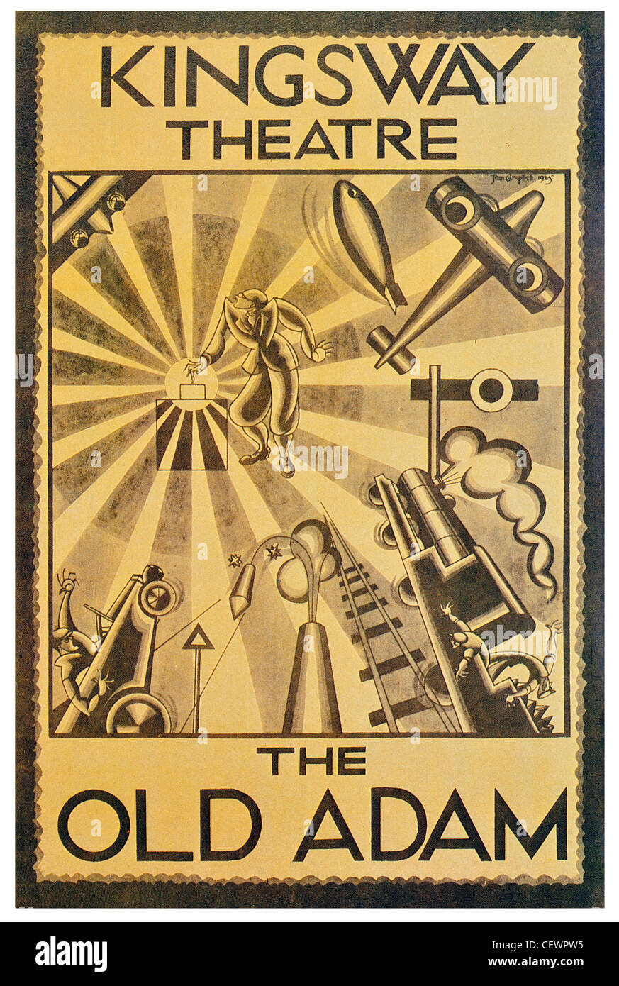 1925 The Old Adam Kingsway Theatre Stock Photo - Alamy