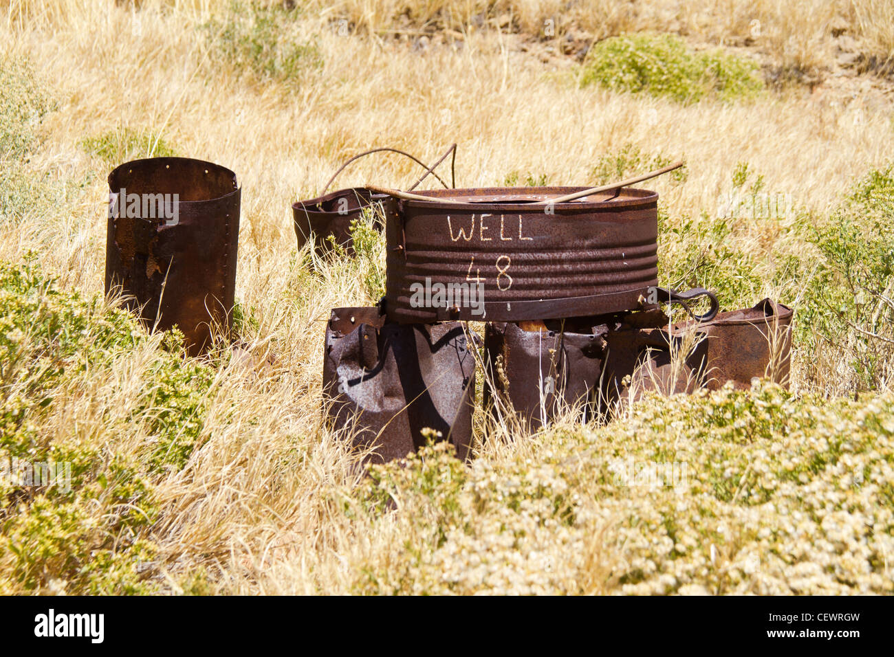 Breaden Valley Canning Stock Route Australia Label of well 48 Stock ...